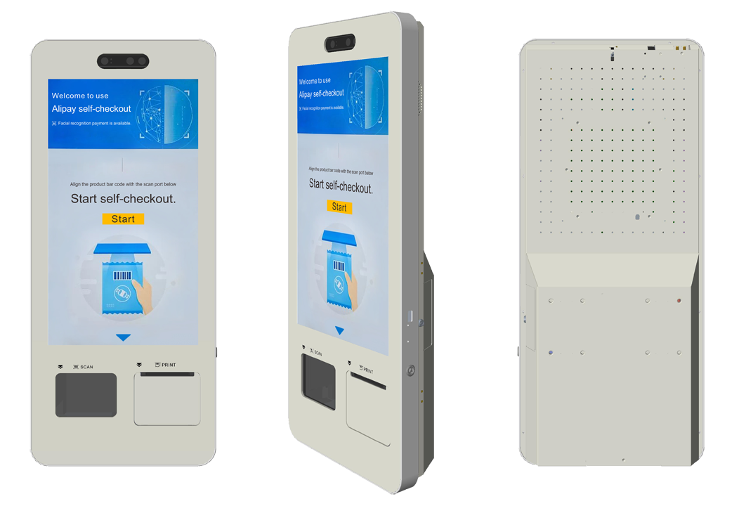 A2series Multifunctional Interactive Self-service Check Out Kiosk with ...